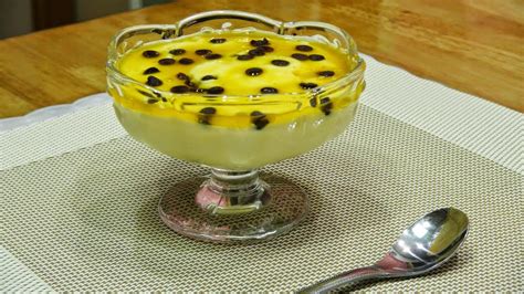 Meu C Ntinho Receita Mousse De Maracuj Sem Gelatina