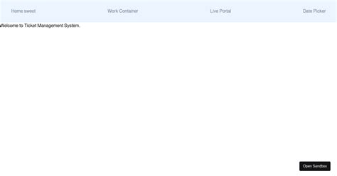 Tailwind Datepicker React Examples Codesandbox