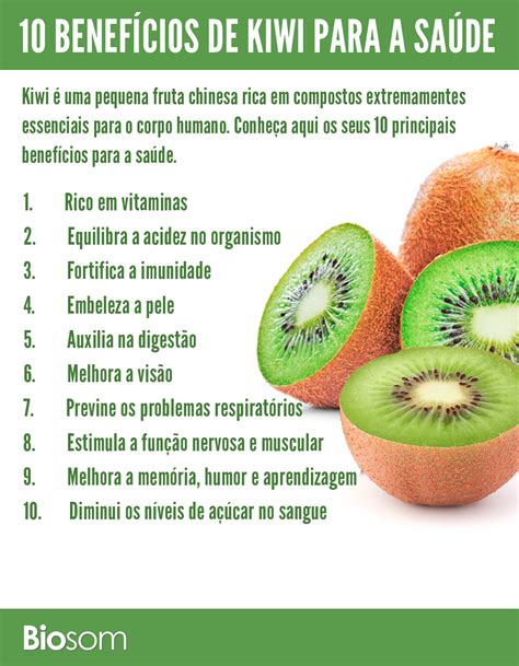 Benef Cio Da Fruta Kiwi Braincp