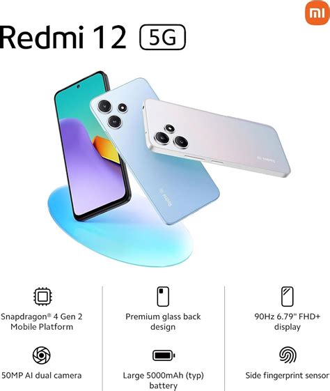 Xiaomi Redmi 12 5G Dual SIM Sky Blue 8GB RAM 256GB Global Version Buy