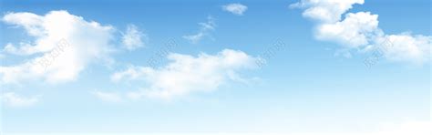 蓝色天空背景免费下载 觅知网