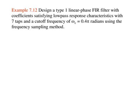 mmse optimal design the least squares method ppt download
