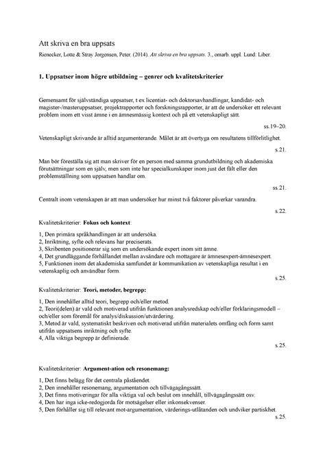 Att Skriva En Bra Uppsats 2014 Att Skriva En Bra Uppsats 3