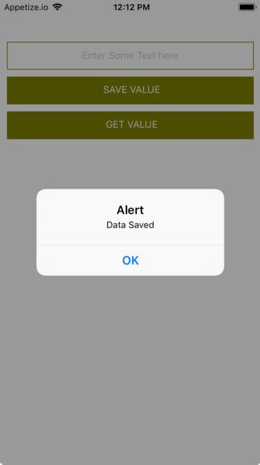 asyncstorage in react native to store data in session