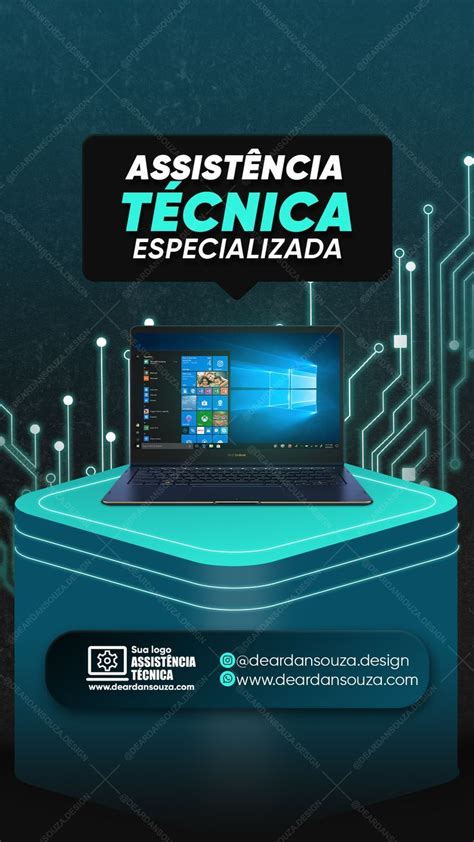 Pack Assist Ncia T Cnica Em Computadores Social Media Design Computer