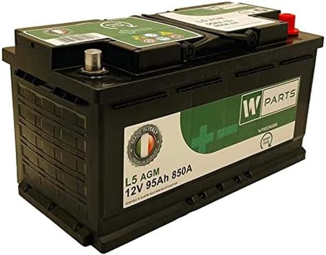 Batteria Auto 95 Ah AGM 850A Start Stop 353 X 175 X 190 95Ah