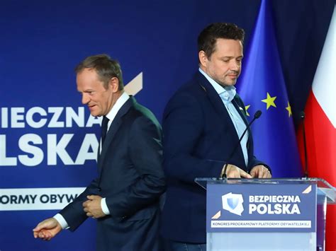 Morawiecki wyraźnie traci w tym sondażu zaufania Na czele Trzaskowski
