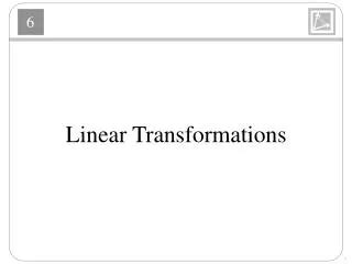 Ppt Chap Linear Transformations Powerpoint Presentation Free