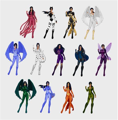 Miraculous OC Hero Costumes Jellyfish Zebra Lightning Bug Swan