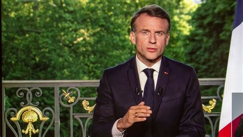 France Macron dissout lAssemblée Nationale après sa phénoménale
