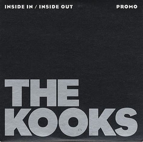 The Kooks Inside In Inside Out Uk Promo Cd Album Cdlp