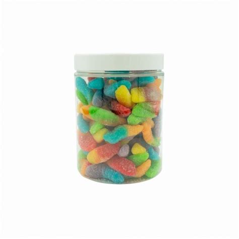 Żelki Mini Robaczki 200g o smaku owocowym Candy Shop pl