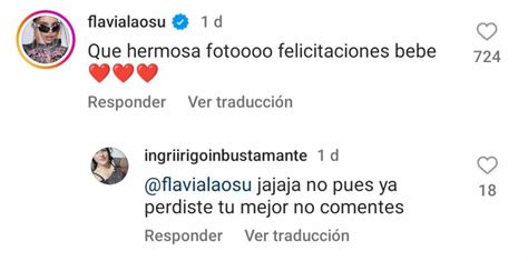 Usuarios Chancan A Flavia Laos Por Felicitar A Hermana De Patricio