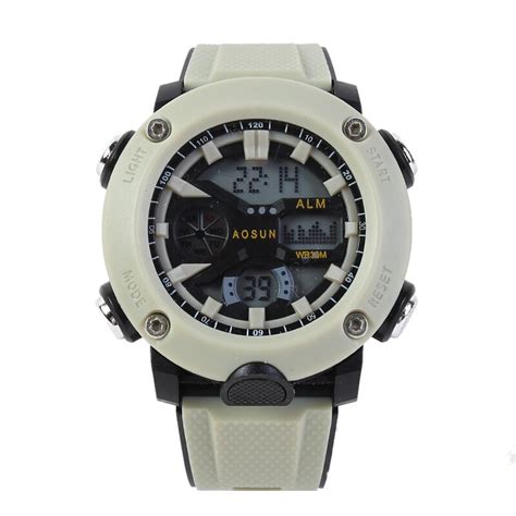 Reloj Digital LED para Hombre cronógrafo de lujo con fecha