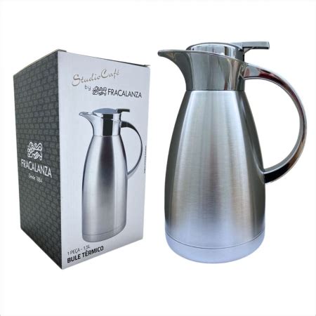 GARRAFA TÉRMICA AÇO INOX PAREDE DUPLA 1 5 LITROS Casa Vip Decor