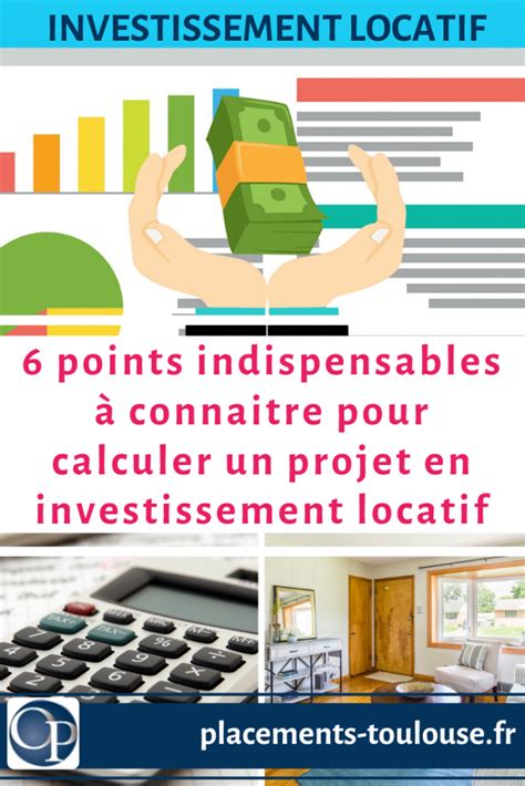 Calcul dun investissement locatif 6 points à connaître