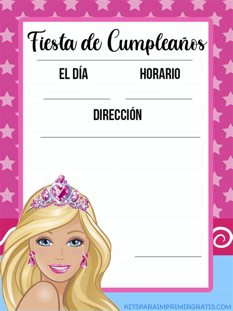 GRATIS Kit Imprimible De Barbie Kits Para Imprimir Gratis