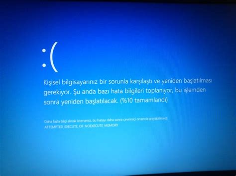 Windows 10 Mavi Ekran Hatası teimesnews blogspot