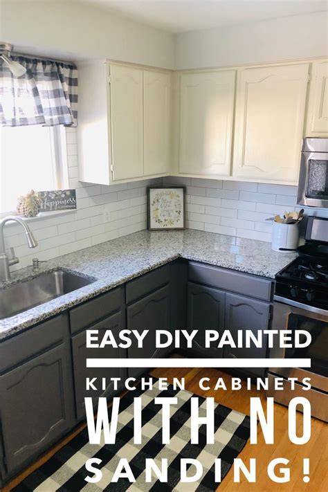 Diy Tutorial Painted Cabinets No Sand Cabinets Kitchen Cabinets