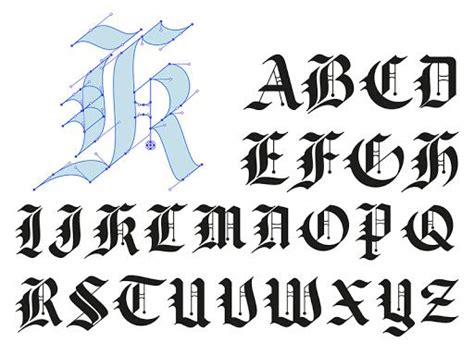 Best Russian Alphabet Gothic Font Typeface All Uppercase Cyrillic