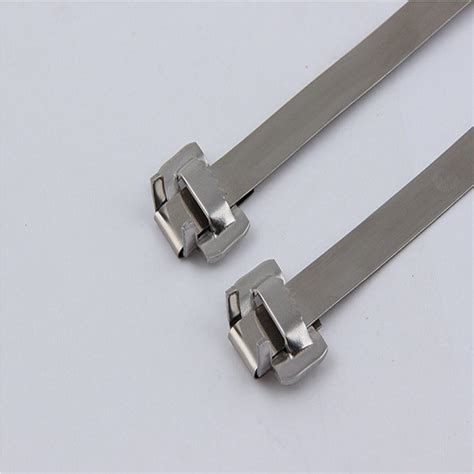 Stainless Steel Cable Ties SUS 304 316 Ball Self Locking Custom Length