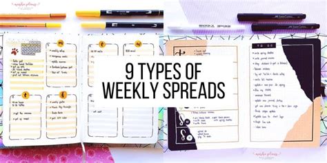 Bullet Journal Habit Tracker Ideas Printable Template Off