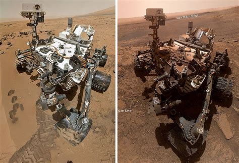 Le Rover Curiosity De La NASA Est Sur Mars Depuis 10 Ans Et Voici Ses
