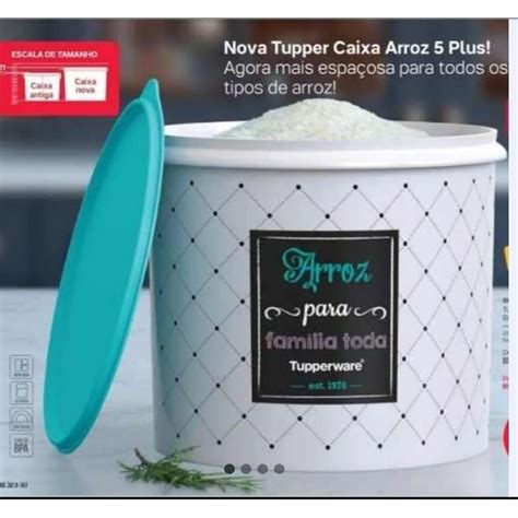 Caixa De Arroz Tupperware Shopee Brasil
