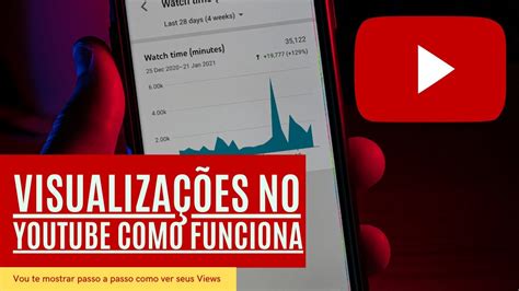Visualizações no Youtube como funciona passo a passo YouTube