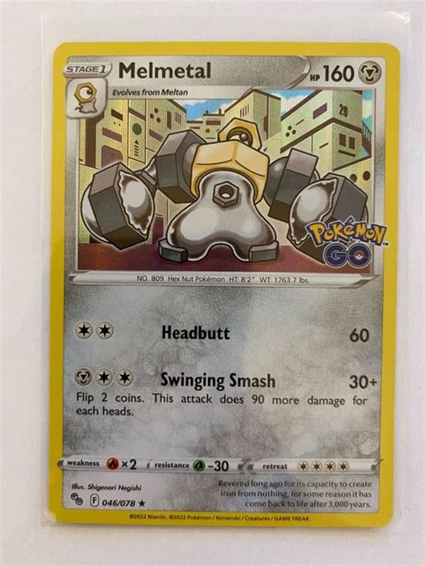 Pokemon Melmetal 046 078 Holo Pokemon Go EN Kaufen Auf Ricardo