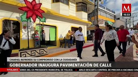 Rutilio Escandón inaugura pavimentación de calle en barrios Norte y