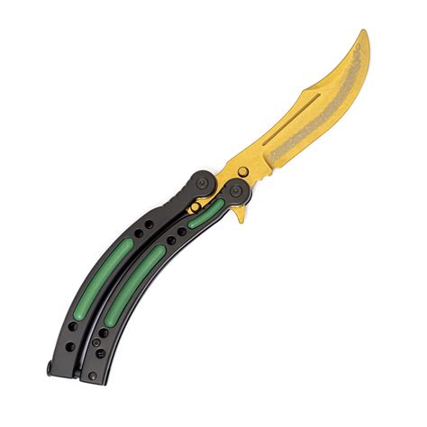 Butterfly Lore Green Real CS2 Custom Made IRL By LootKnife