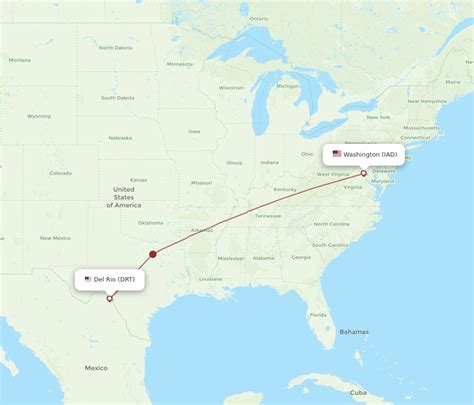 Flights From Del Rio To Dulles Drt To Iad Flight Routes