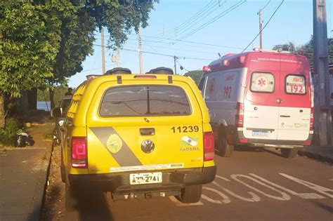 Criança de seis anos fratura braço ao ser atropelada por veículo em