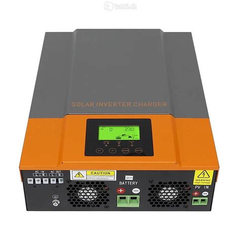 Powmr 3000W 5000W Hybrid Solar Wechsel Richter 24V 48V 220V Im Kanton