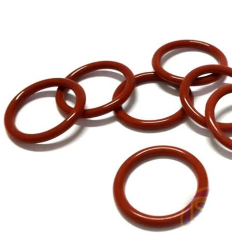 US Stock 100x 5mm OD 2mm ID 1 5mm Dia Food Grade Silicone Rubber Seal O