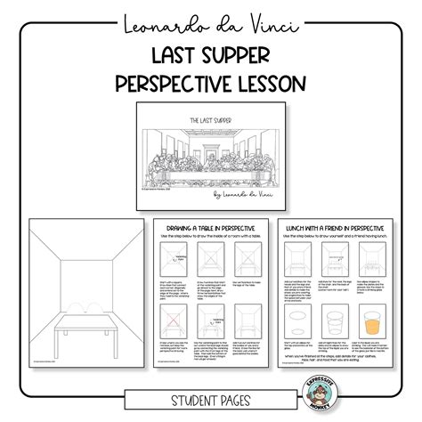 Da Vinci Last Supper Coloring Pages