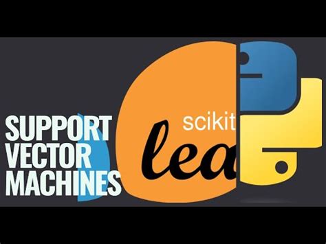 Linear Classifiers In Python Support Vector Machines YouTube