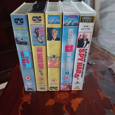 Naked Gun Trilogy Top Secret Spy Hard Vhs Collection Leslie