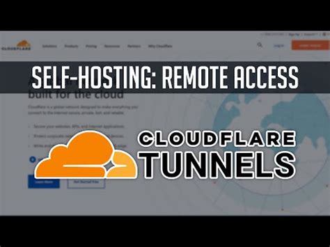 Remote Access Getting Started With CloudFlare Tunnels Domains DNS