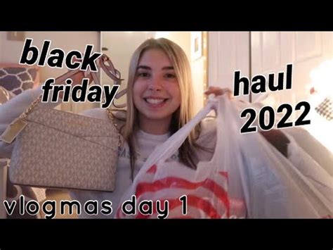 Black Friday Haul Vlogmas Day Youtube