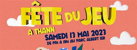 Fête du jeu 2023 Ville de Thann