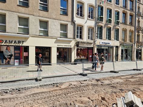 Nancy Piétonnisation la rue des Dominicains fermée à la circulation