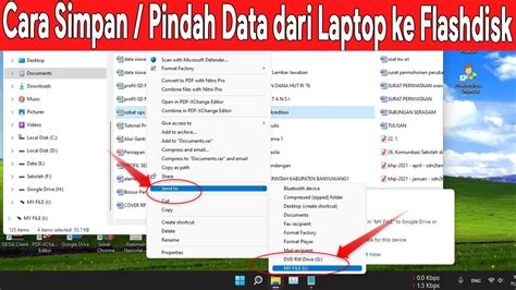 Cara Menyimpan Atau Memindah Data File Foto Dan Lagu Dari Laptop Ke