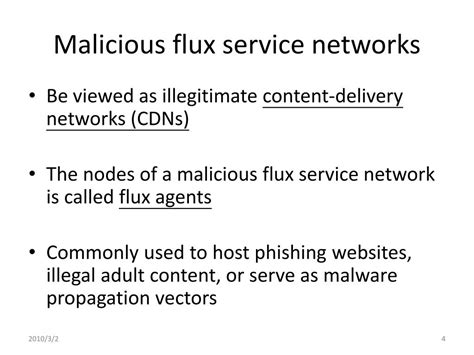 ppt detecting malicious flux service networks through passive analysis of recursive dns traces