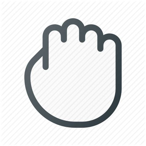Hand Mouse Icon Free Icons Library