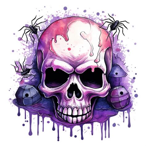 Premium Ai Image A Close Up Of A Skull With A Bunch Of Skulls On It