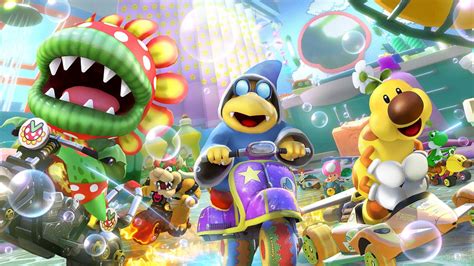La Vague De Mario Kart Deluxe D Barque Le Juillet Gamosaurus