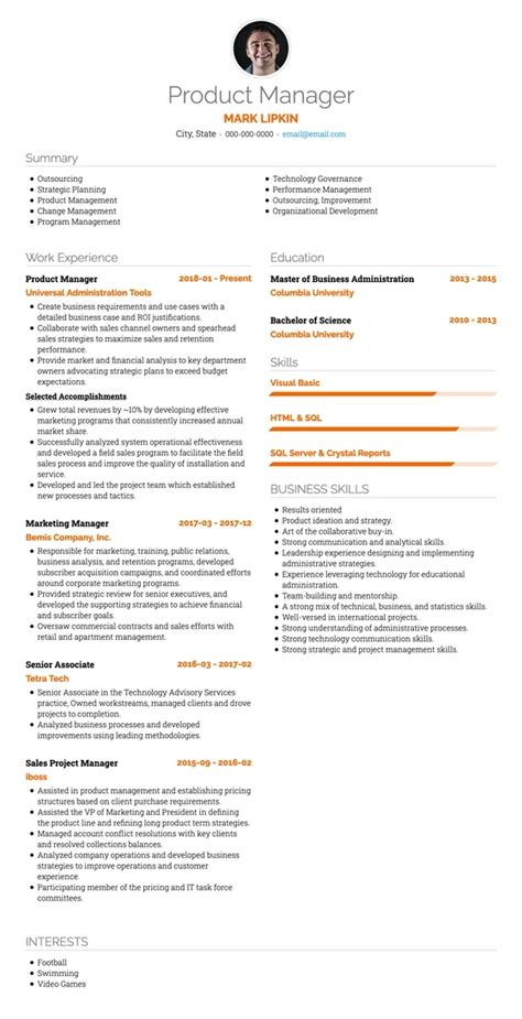 Introducir Imagen Curriculum Modelo Americano Abzlocal Mx