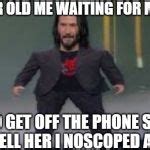 Mini Keanu Reeves Blank Template Imgflip